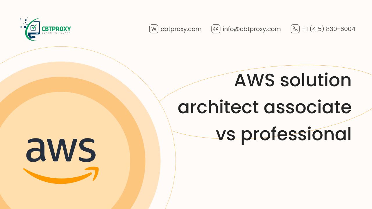 Certificación asociada o profesional de arquitecto de soluciones de AWS: ¿cuál es la adecuada ...
