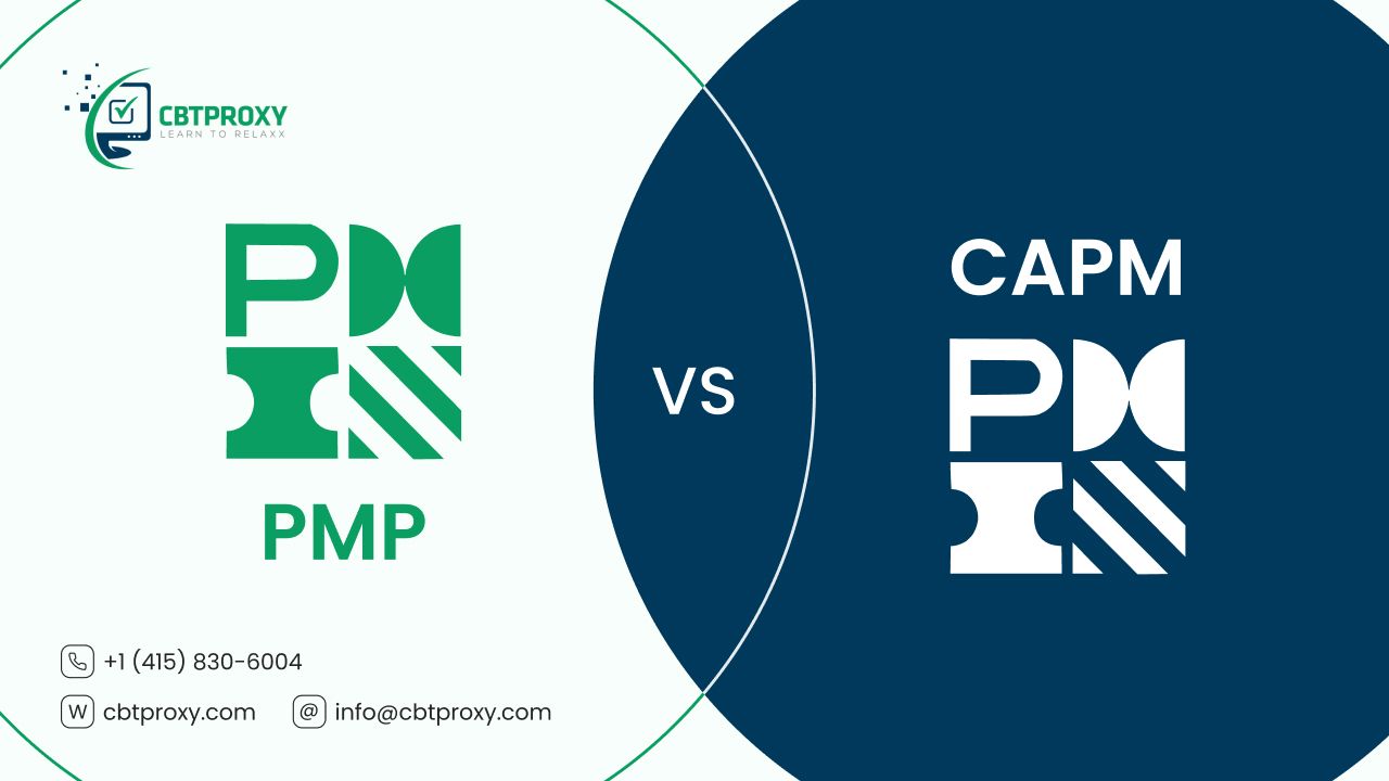 CAPM 대 PMP: 어떤 자격증이 당신에게 맞을까요? • CBTPROXY