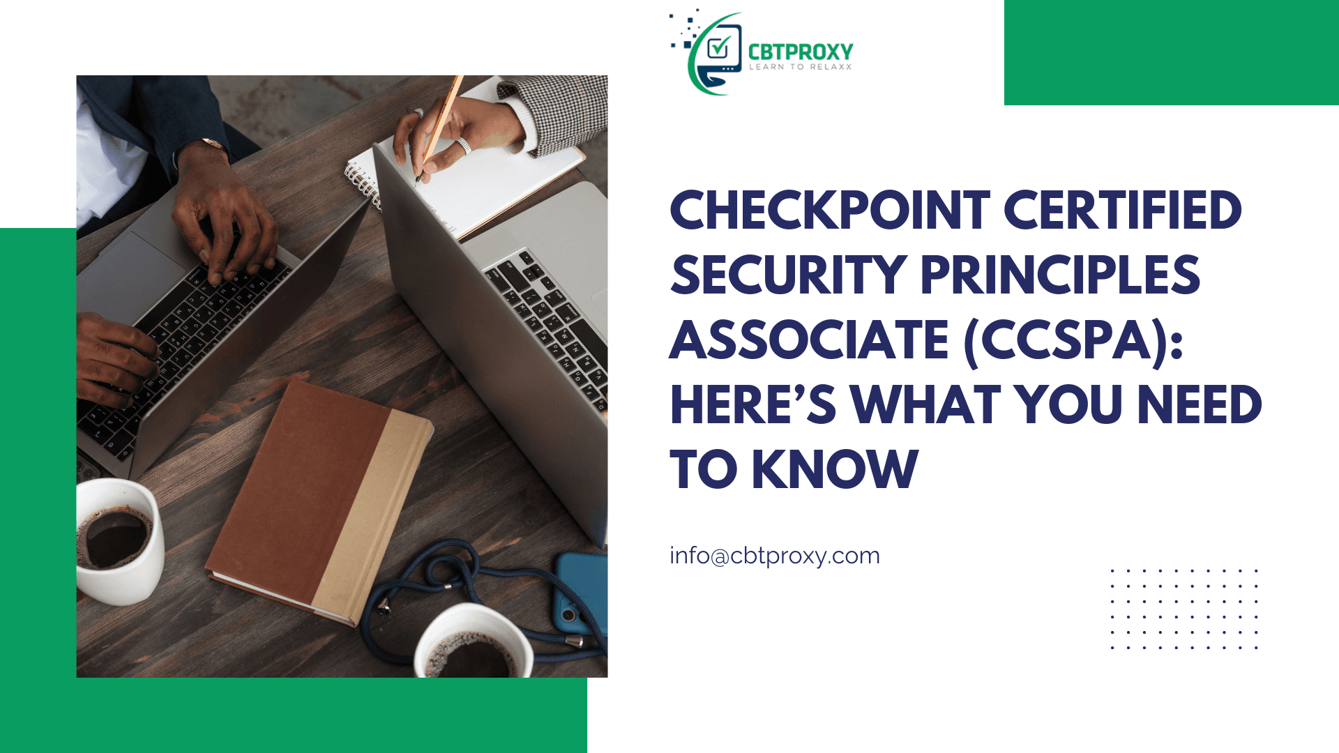 CheckPoint 认证安全原则助理 (CCSPA)：您需要了解的内容 • CBTPROXY