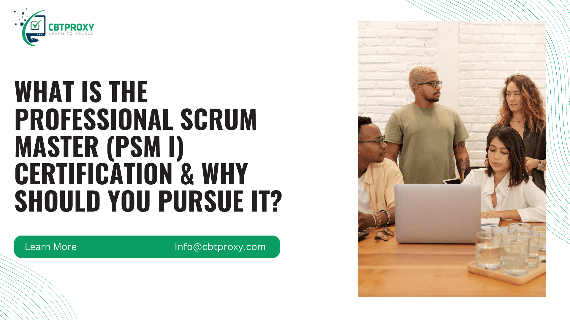 ¿Qué es la certificación Professional Scrum Master (PSM I) y por qué debería obtenerla? • CBTPROXY